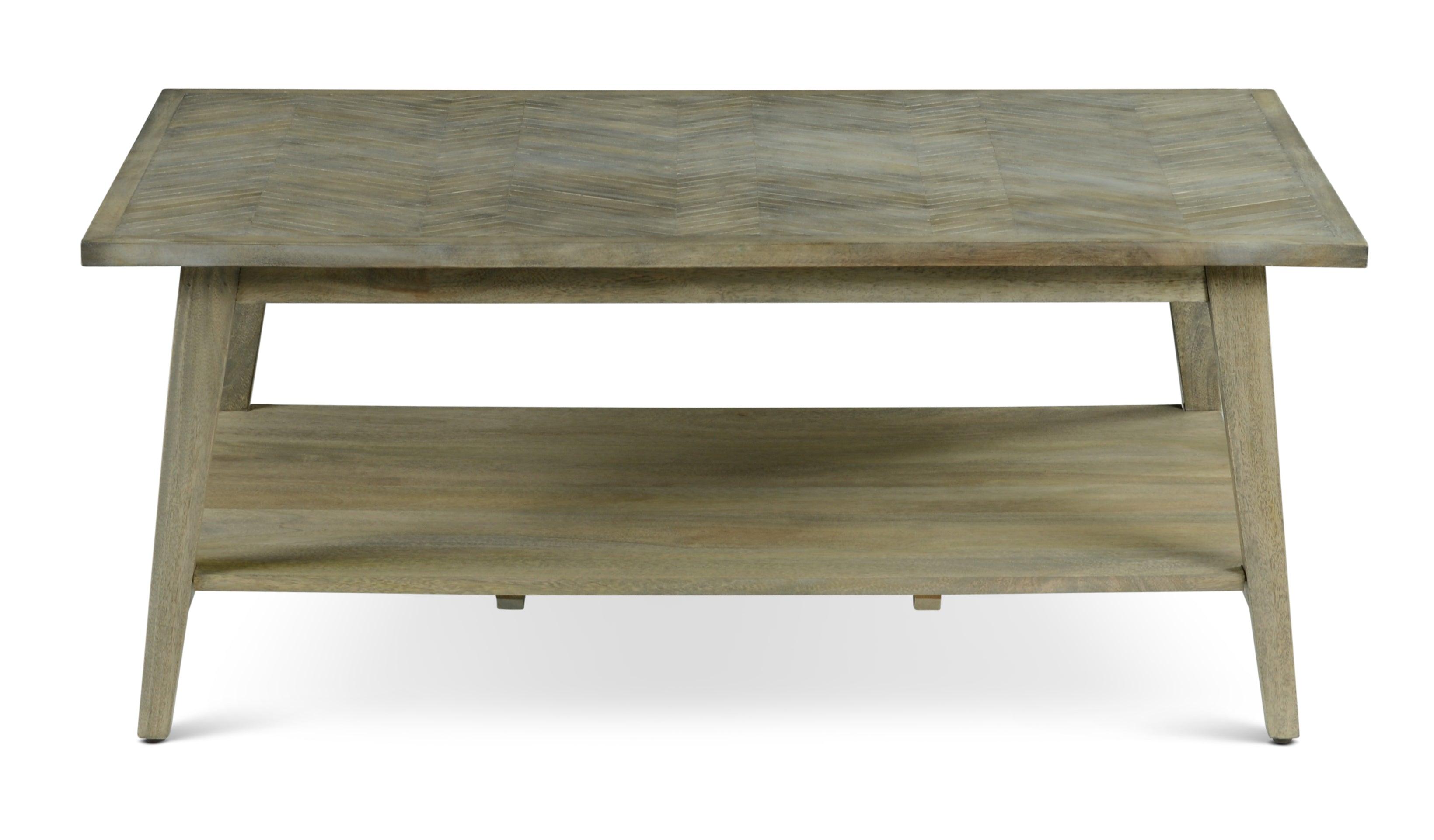 Steve Silver Milani - Rectangular Cocktail Table - Light Brown ML400C | FredCo