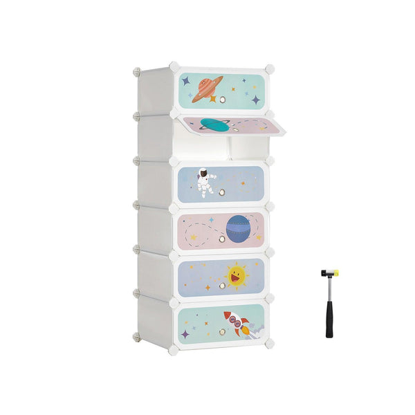 Kids Shoe Rack with Doors | FredCo