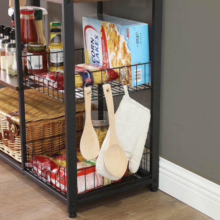 Mesh Baskets Kitchen Shelf | FredCo
