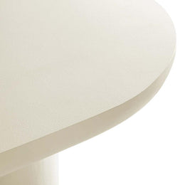 Modway Caspian 72" Oval Concrete Dining Table | FredCo
