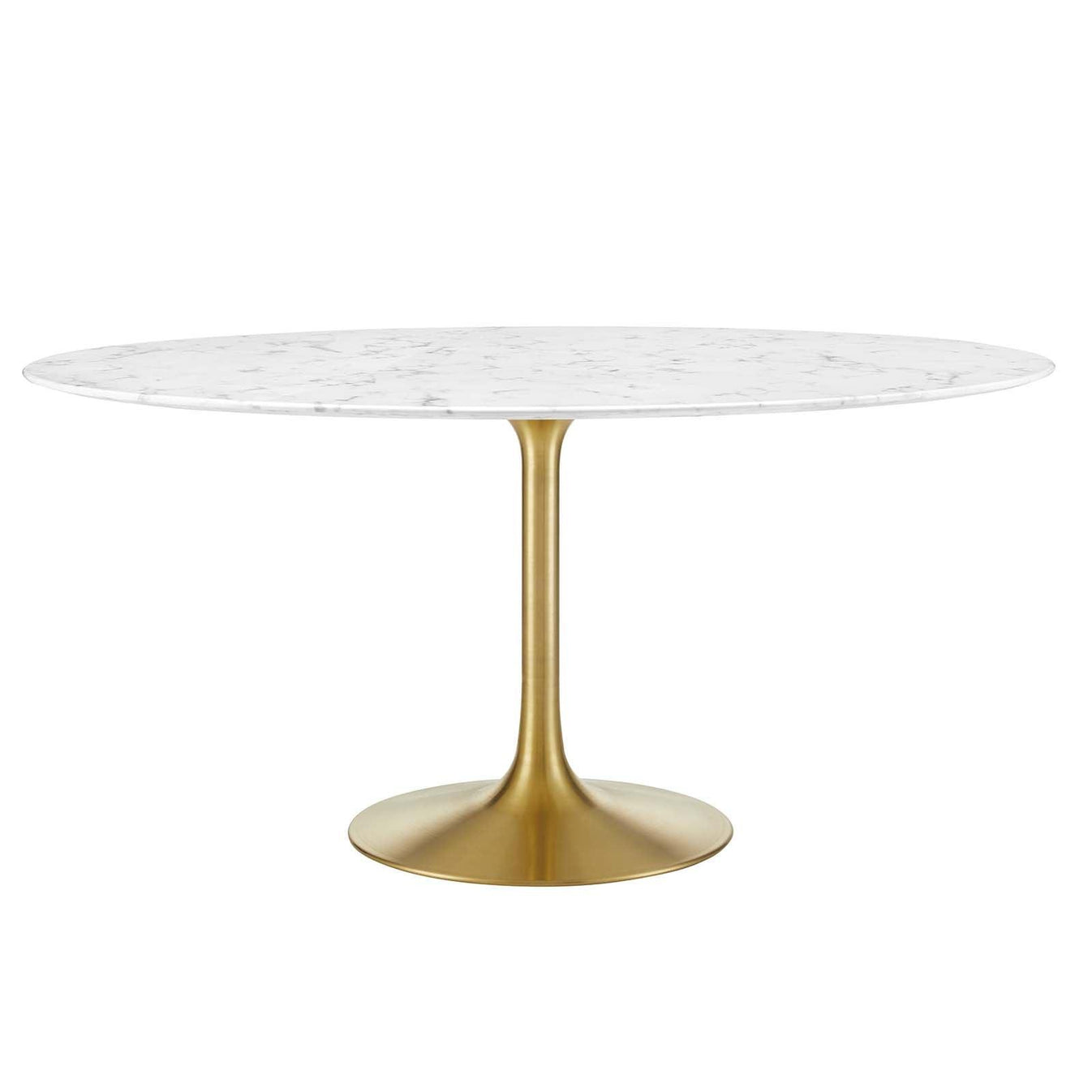 Modway Lippa 60" Round Artificial Marble Dining Table, EEI-3234 | FredCo