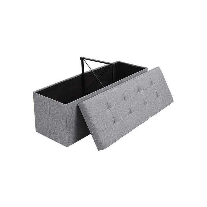 Ottoman with Metal Support