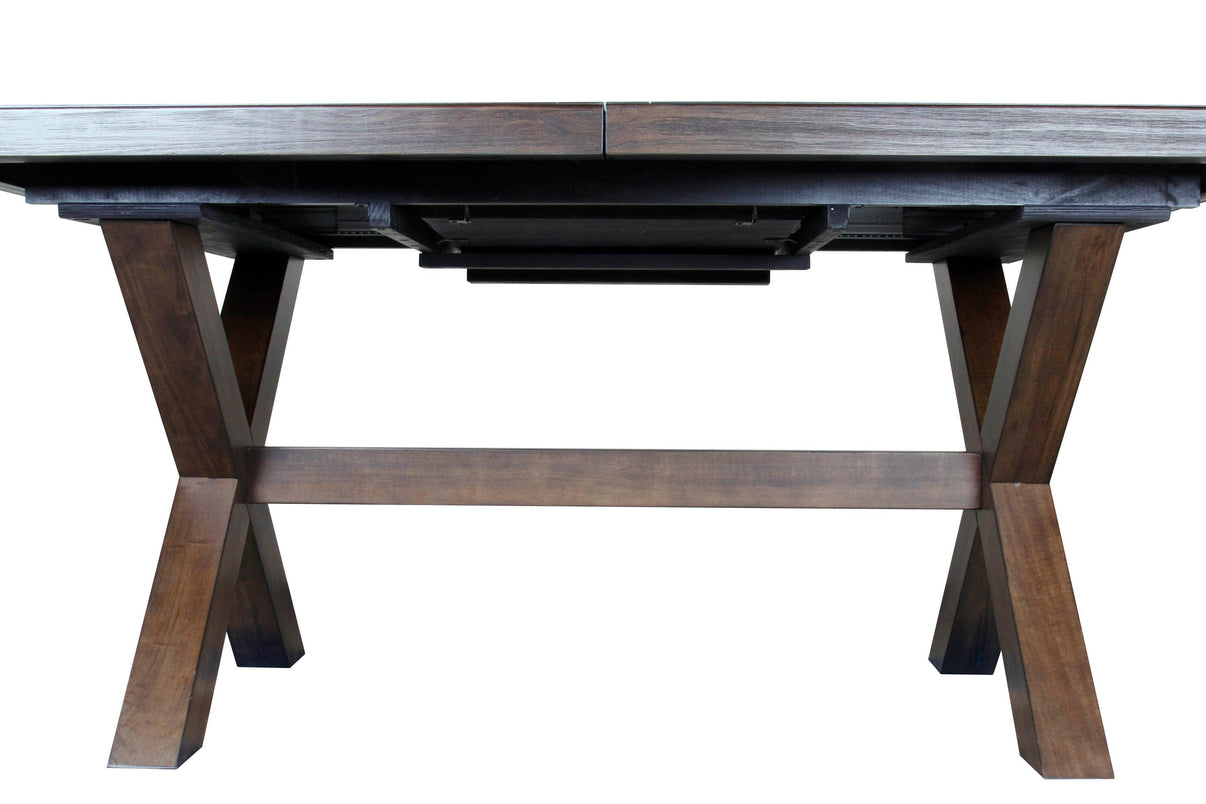 Steve Silver Astoria - Trestle Table - Dark Brown AST500T | FredCo