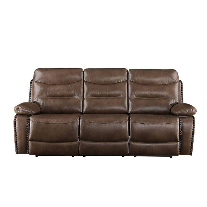 ACME Aashi Sofa (Motion), Brown Leather-Gel Match | FredCo