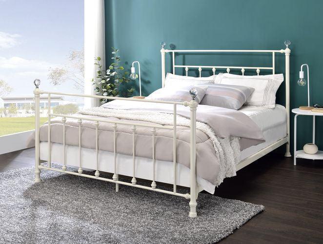 ACME Comet Queen Bed, White Finish | FredCo