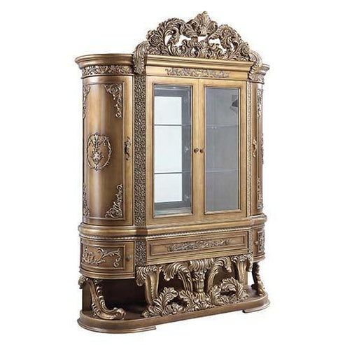 ACME Constantine Curio, Brown & Gold Finish