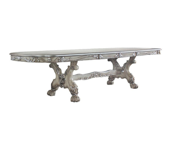 ACME Dresden Dining Table (108"L), Vintage Bone White