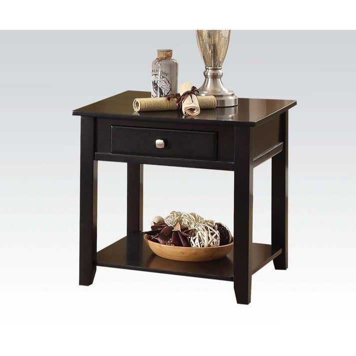 ACME Malachi End Table, Black