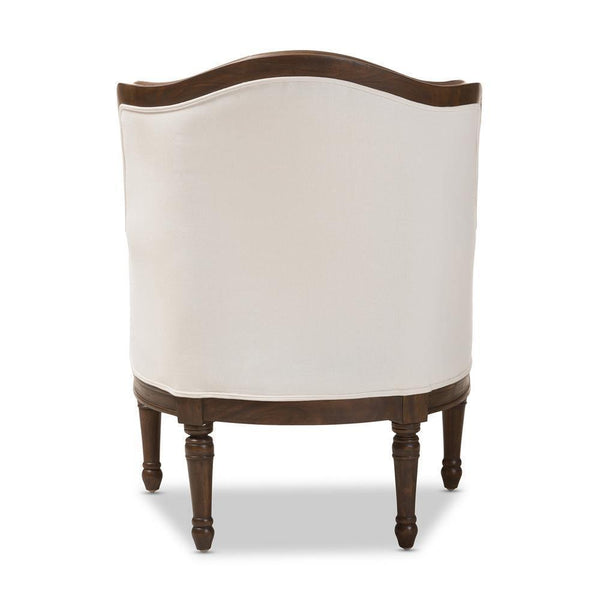Charlemagne Traditional French Accent Chair- | FredCo