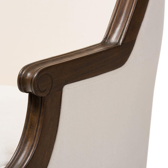 Charlemagne Traditional French Accent Chair- | FredCo