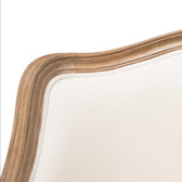 Charlemagne Traditional French Accent Chair-Oak