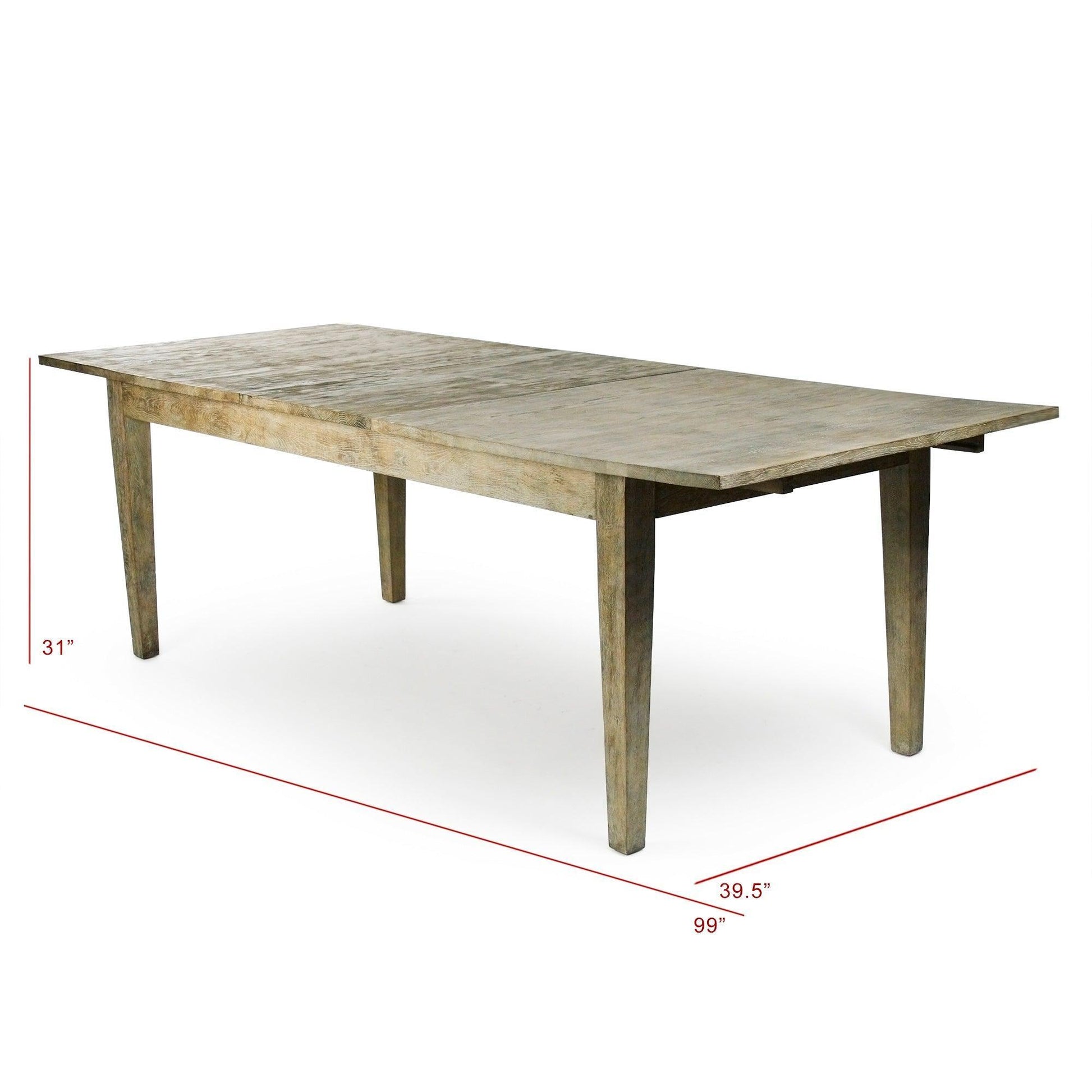 Grasse Oak Dining Table T003 E272