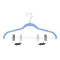 Light Blue Velvet Hanger | FredCo