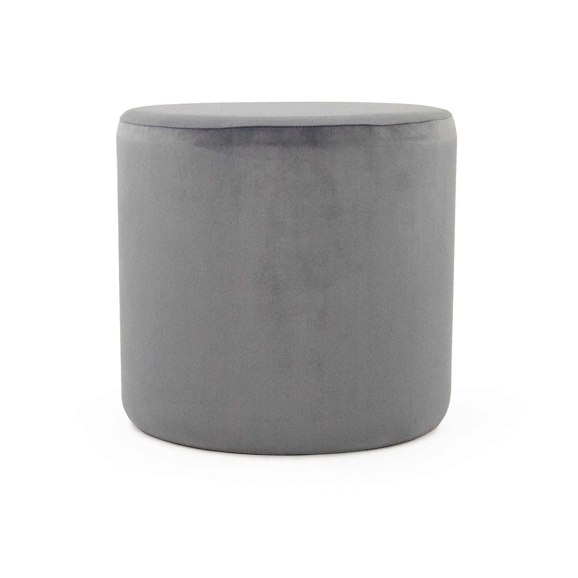 Pale Blue Velvet Stool GH004-VB | FredCo