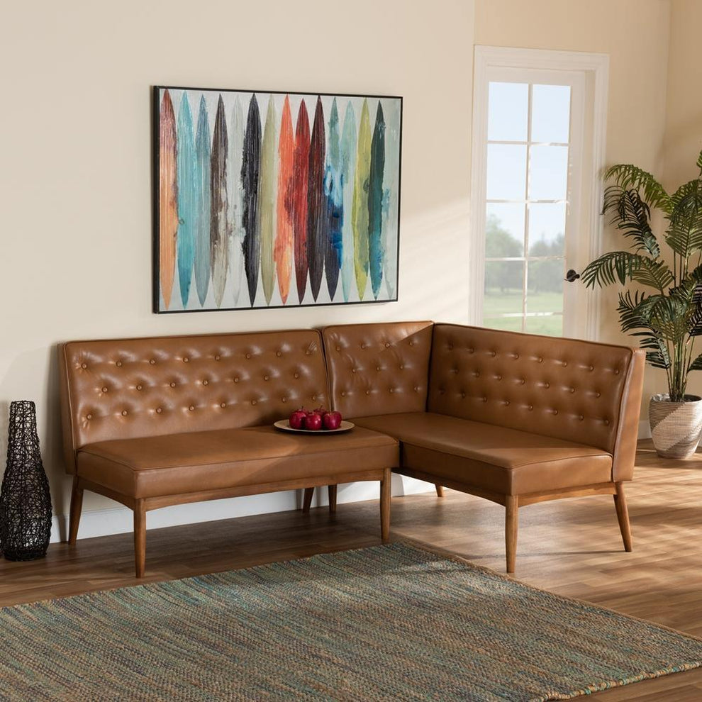 Mid Century Modern Banquette