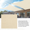 UV Block Sun Shade Beige 12 x 12 | FredCo
